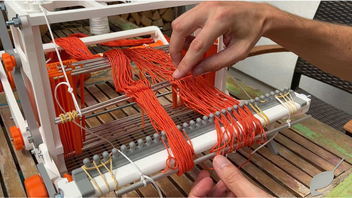 3D printed Table Loom - FraensEngineering
